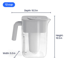 Culligan 12 Cup Pitcher with ZeroWater Technology