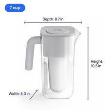 Culligan 7 Cup Pitcher with ZeroWater Technology